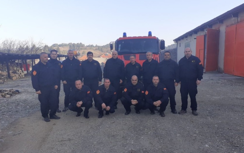 Противпожарна скала донираше Швајцарија за пожарникарите во Берово - МКД.МК